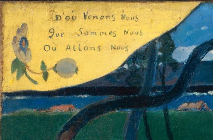 폴 고갱 Paul Gauguin / 우리는 어디에서 왔는가 Where Do We Come From? : 네이버 블로그