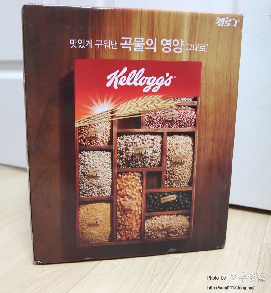 건강한아침 아침식사로 켈로그 곡물 시리얼 그래놀라 네이버 블로그
