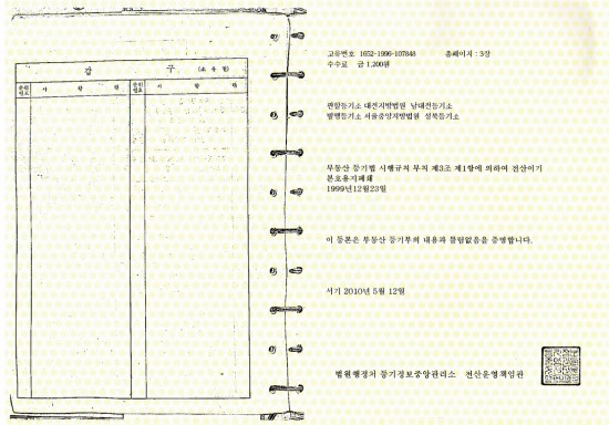 구등기 폐쇄등기 폐쇄건축물대장 구토지대장 일제 강점기 부터 변화 과정 조상땅 찾기 참고 네이버 블로그