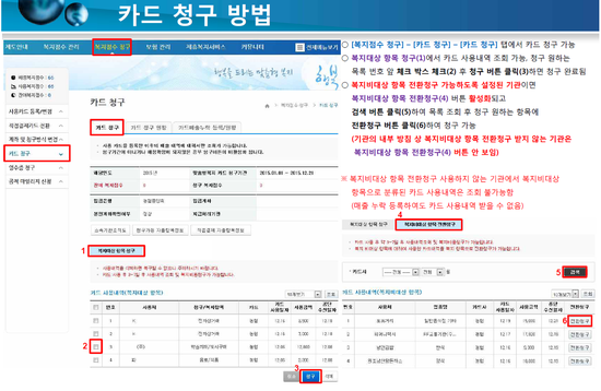맞춤형 복지공무원 맞춤형 복지 포인트 사용 카드청구 및 영수증 청구 네이버 블로그