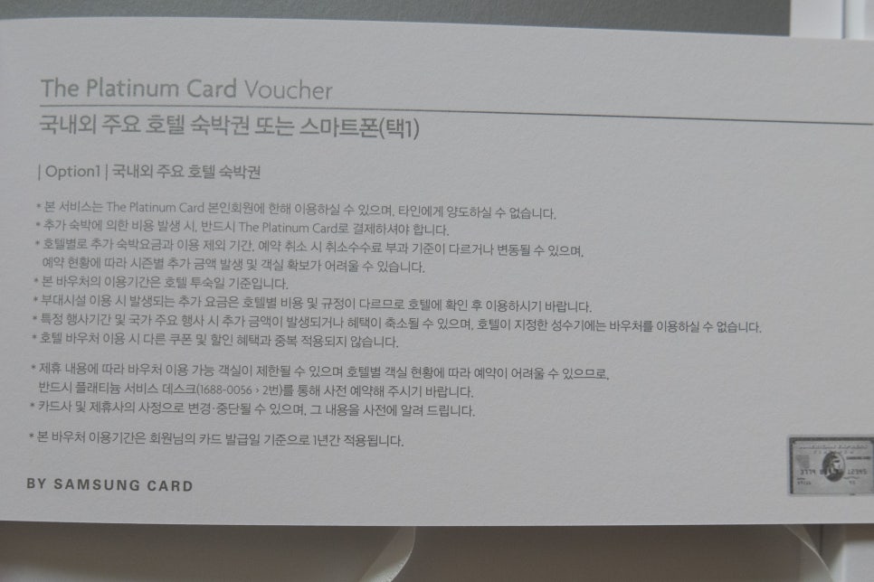카드 삼성 더 플래티늄카드 아멕스 플래티늄 네이버 블로그