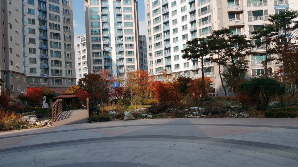 신방통정지구 신방한성필하우스 아파트에 찾아온 가을 네이버 블로그