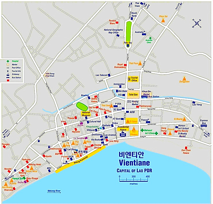 라오스자유여행 준비 ★ 루앙프라방 방비엥 비엔티안 지도 And 관광지 모음 네이버 블로그