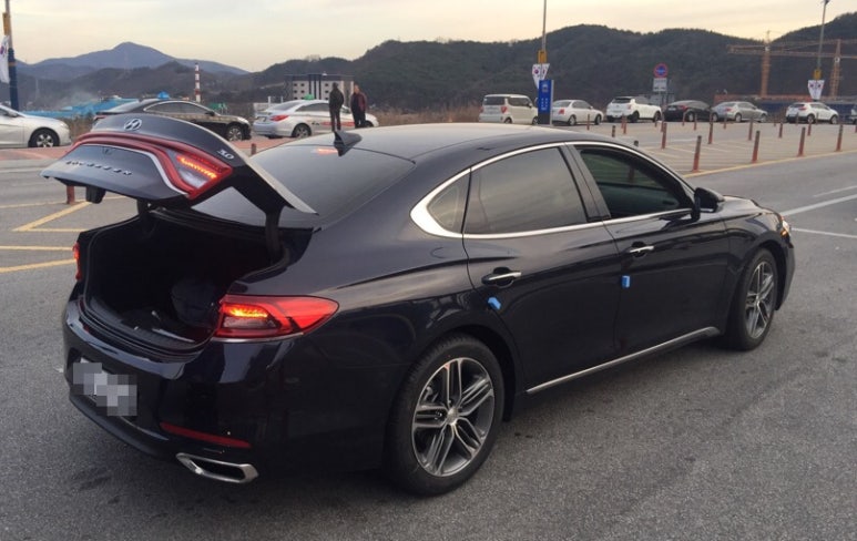 그랜저ig 그랑블루 아빠 차 출고 색상 이쁨 네이버 블로그