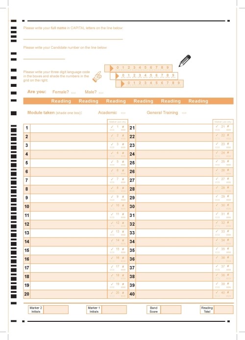 아이엘츠 답안지 모음 - IELTS Reading, Listening, Writing Task 1, Task 2 Answer ...