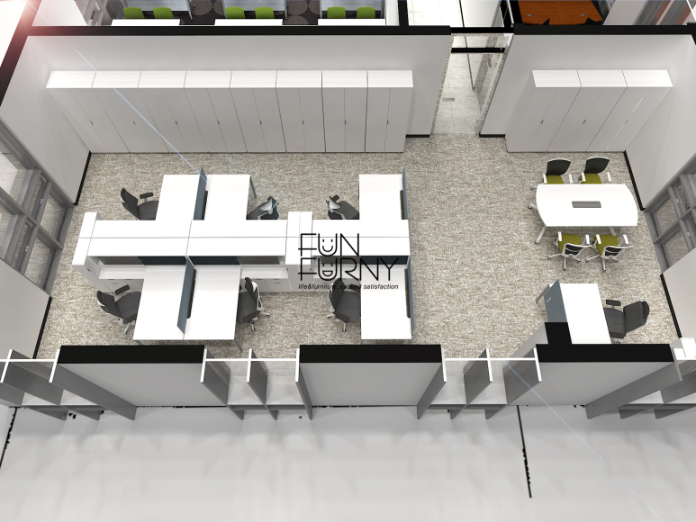 사무실책상 배치도면 작업 및 납품사례 : 네이버 블로그