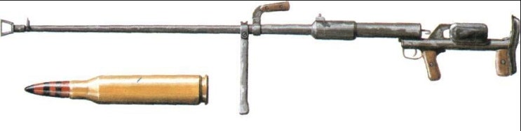 [WWII] PTRD(PTRD-41) / PTRS-41 Anti-Tank Rifle : 네이버 블로그